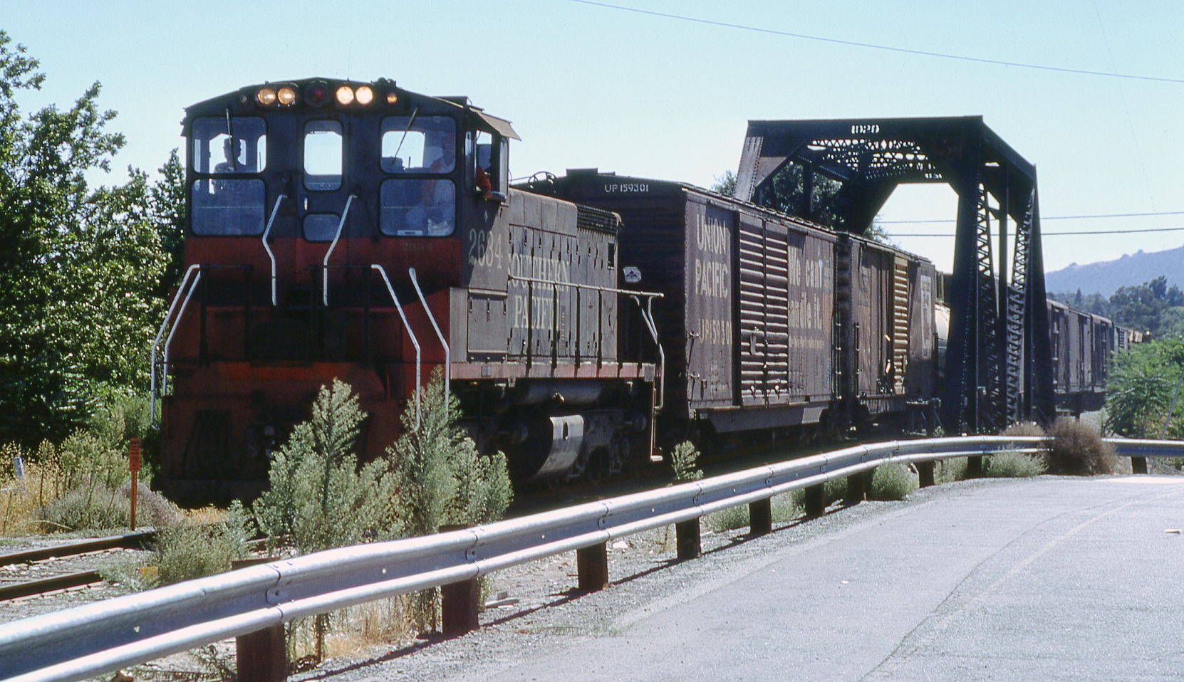 Crossing Walnut Creek in Walnut Creek - East Bay Hills Project